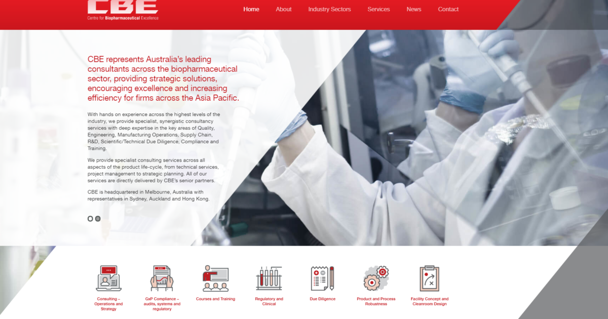 CBE launches brand new… - Centre for Biopharmaceutical Excellence